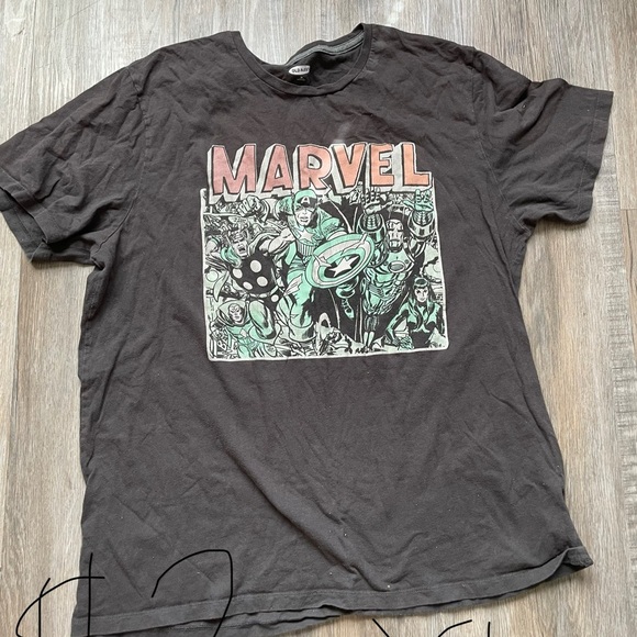 Marvel | Shirts | Marvel Black Graphic Tshirt For Men | Poshmark
